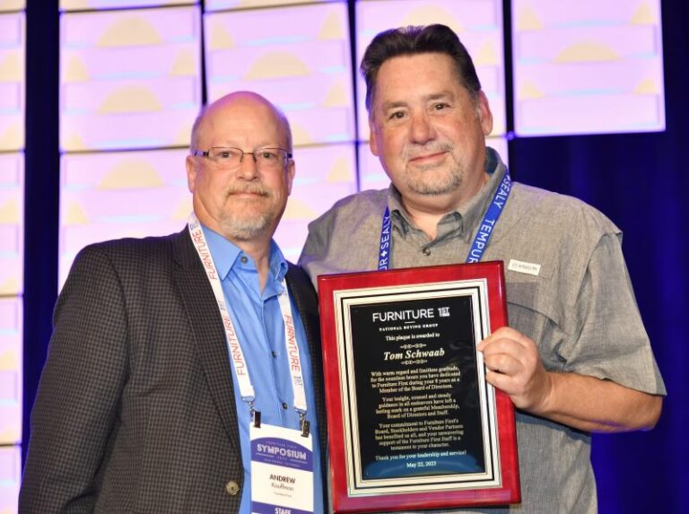 Furniture First recognizes long-time board members Randy Coconis, Tom ...