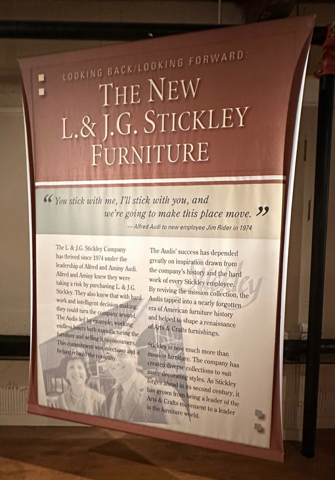 L. & J.G. Stickley legacy thrives under the Audi family leadership ...